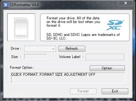 SD Card Formatter 5 0 1 By Tuxera Inc