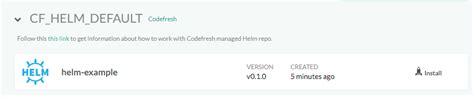 Deploy With Helm Codefresh Docs