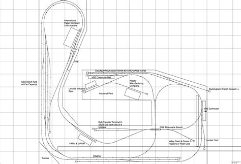 Ho Shelf Plan Train Layouts L Shape