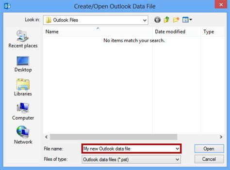 Outlook 2013 Can T Find Pst File Microsoft Outlook Microsoft Learn