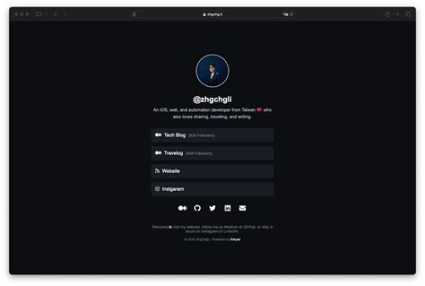 Linktree Alternative · Github Topics · Github