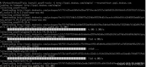 解决python安装pyqt5 Tool出现的系列问题：error Could Not Find A Version That