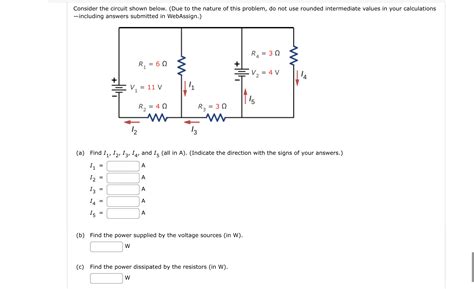 Solved Consider The Circuit Shown Below Due To The Nature Chegg