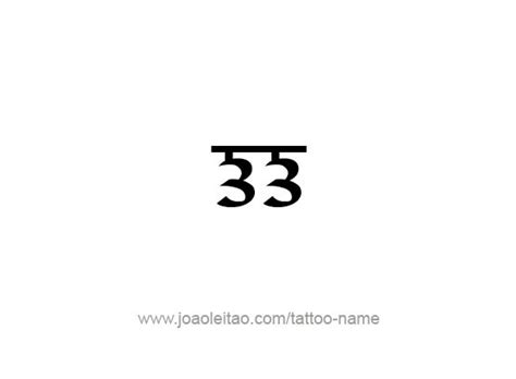 Number Tattoo Designs