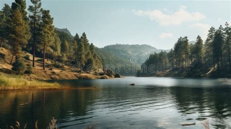 Eerily Realistic Mediterranean Landscape With Unreal Engine 5 Stock Illustration Illustration
