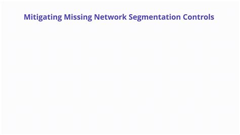 K07 Network Segmentation Owasp Foundation