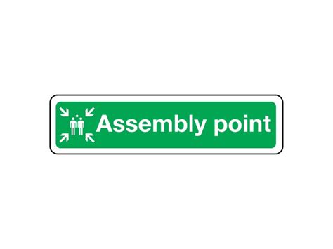 External Assembly Point Small Sign Fire Signs Safe Industrial External Assembly Point Small Sign Fire Signs Safe Industrial