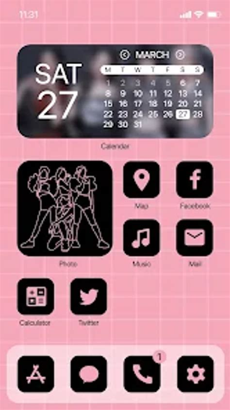 Wow Born Pink Theme Icon Pack For Android Download