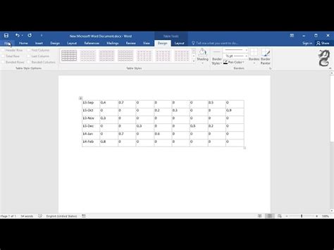 How To Draw Invisible Table In Word