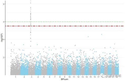 R语言ggplot2玩转manhattan图 你有被要求这么画吗？ 灰信网（软件开发博客聚合）