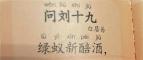 带娃读唐诗三百首第84天，之白居易的《问刘十九》文学诗歌什么值得买