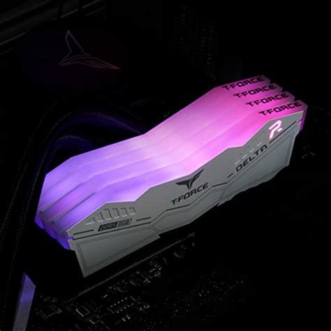 TEAMGROUP T Force Delta RGB GB X GB DDR MHz White RAM