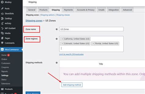 Woocommerce No Shipping Options Were Found