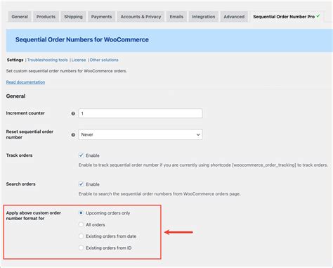 Resetting Custom Sequential Order Numbers Webtoffee