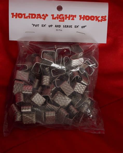 The Gutter Hook Pack Of 50 Holiday Light Hooks The Gutter Hook Pack Of 50 Holiday Light Hooks