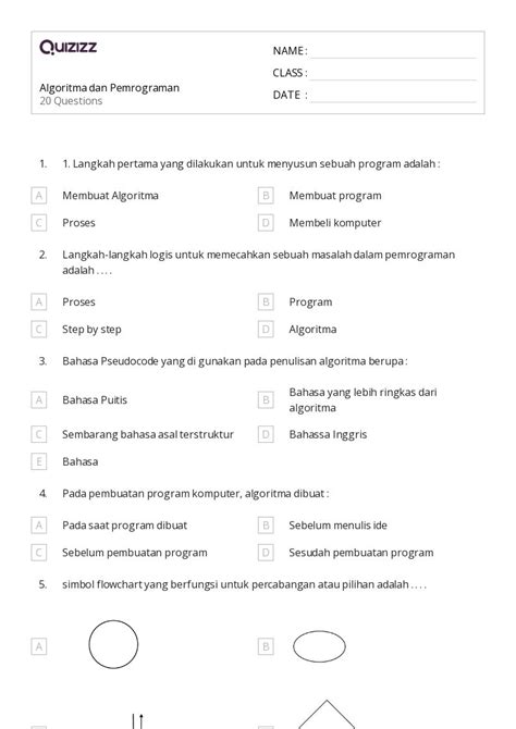 50 Lembar Kerja Data Dan Grafik Untuk Kelas 8 Di Quizizz Gratis And Dapat Dicetak