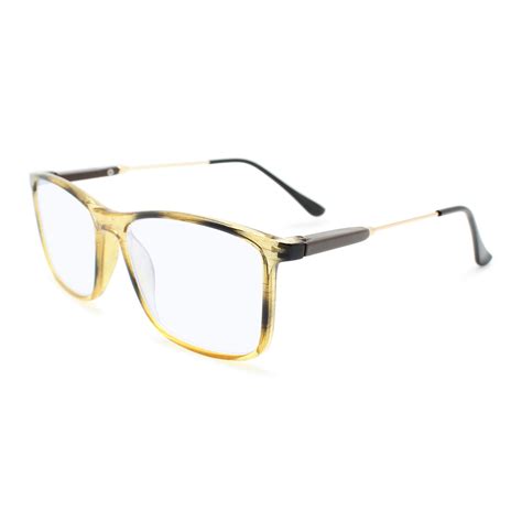 Rectangular Tortoiseshell Reading Glasses For Men Colorful Frame 2seelife
