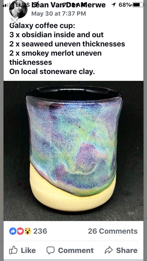 Discover 58 Galaxy Glaze And Amaco Glazes Ideas Ceramic Glaze Recipes
