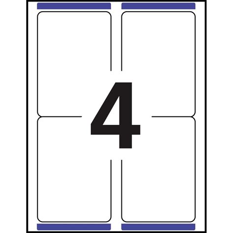 Avery 5168 Shipping Labels With Trueblock Technology White 3 12 X 5