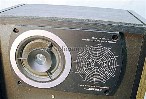 Syncom Computer Tested Speaker Speaker P Bose Corporation
