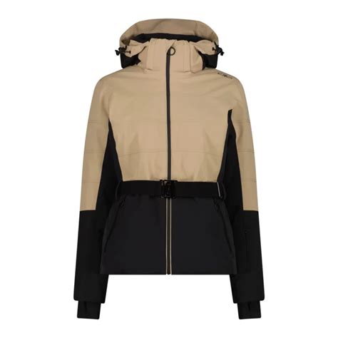 Cmp Black Malga Womens Ski Jacket Love And Piste Ski And Snow Board Wear