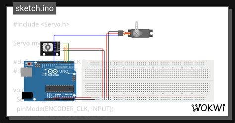 Rotary Encoder Test 2 Motor Wokwi Esp32 Stm32 Arduino Simulator