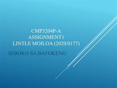 Seboko Sa Bafokeng Pptx