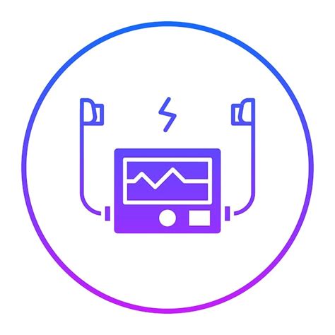 Premium Vector Defibrillator Vector Illustration