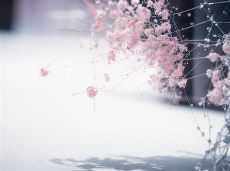 Premium Ai Image Technology Plexus Network Concept