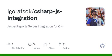 Github Igoratsok Csharp Js Integration Jasperreports Server Integration For C