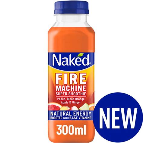 Naked Fire Machine Super Smoothie 300ml Morrisons Online Groceries And Offers