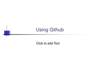 PPT Github PowerPoint Presentation Free Download ID