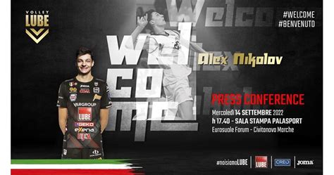 Италианският шампион Лубе представя утре Алекс Николов