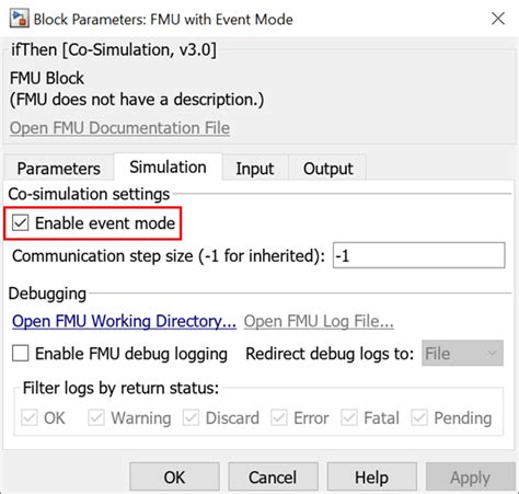 Eliminate Single Step Delay In Co Simulation Fmu Using Event Mode