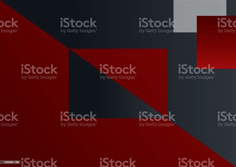 현대 빨간색과 검은 색 기업 배경 추상적인 배경 디자인 현대 미래 기술 배경 벡터 일러스트 유체 그라데이션 모양 컴포지션 게임 디자인 포스터 0명에 대한 스톡 벡터 아트 및