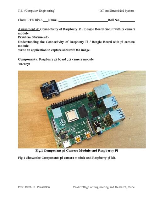 iot lab assignment no 4 class te div name roll no