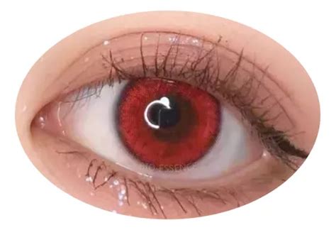 Lentes De Contacto Rojo Natural Vampire Envío Gratis Cuotas Sin Interés
