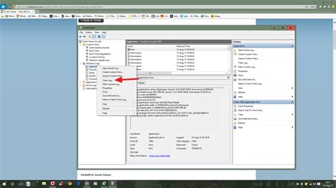 Clear All Event Logs In Event Viewer In Windows Tutorials