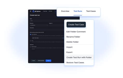 Flexible Test Run Builder Qa Sphere