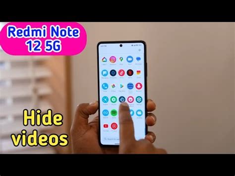 How To Hide Video And Photo In Redmi Note G Hide Photo And Video In Redmi Note G YouTube