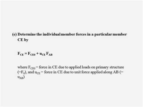 Civil Work Analysis Of Indeterminate Structures By Force Method