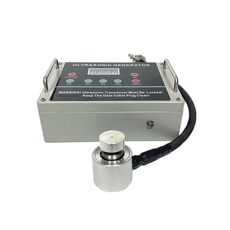 Ultrasonic Vibration Transducer Generator Chemical New Energy Lithium Battery Industry Vibrating