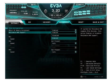 EVGA Articles Resizable BAR