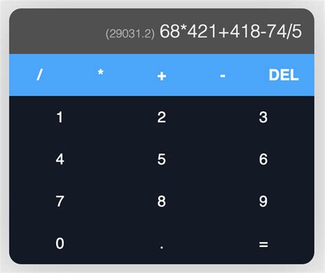Github Skapoor68react Calculator Reactjs Four Function Calculator