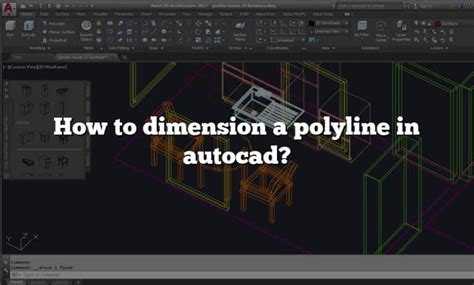 How To Dimension A Polyline In Autocad