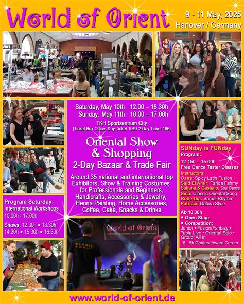 Woo 2025 Basar Messe World Of Orient Orient In The City Tribal