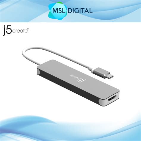 J5create Jcd353 Usb C To 4k Hdmi™ Multi Port Hub Msl Digital Online Store