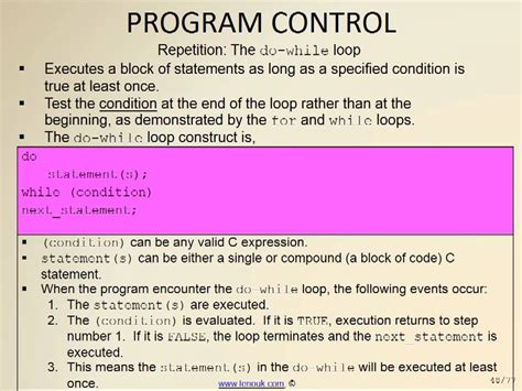 C Programming Hands On Tutorial Part 9 C Program Controls And Flow