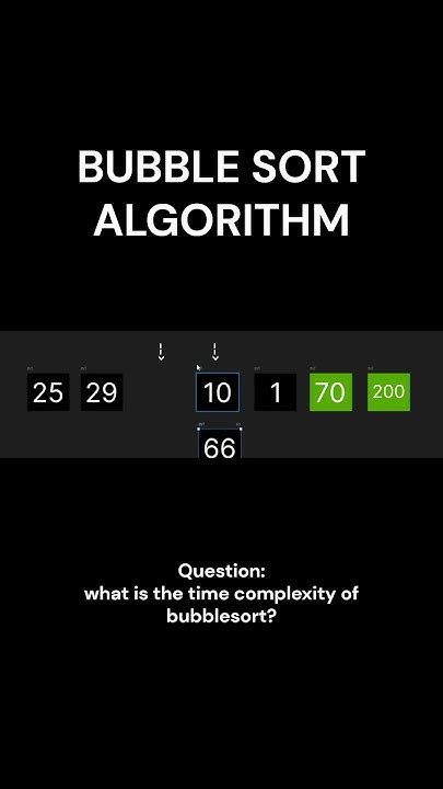 Bubble Sort Algorithm 100daysofcode Coding Bubblesort Agile Python Visualcode Ai