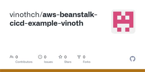 Github Vinothchaws Beanstalk Cicd Example Vinoth